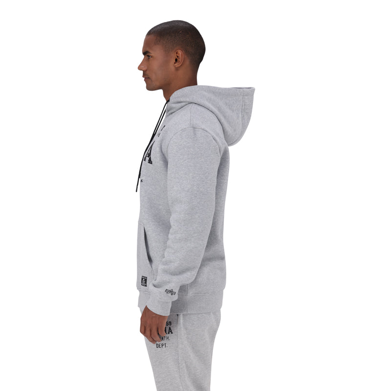 Alpha Athletic Department Hoody - Melange – Alpha Industries